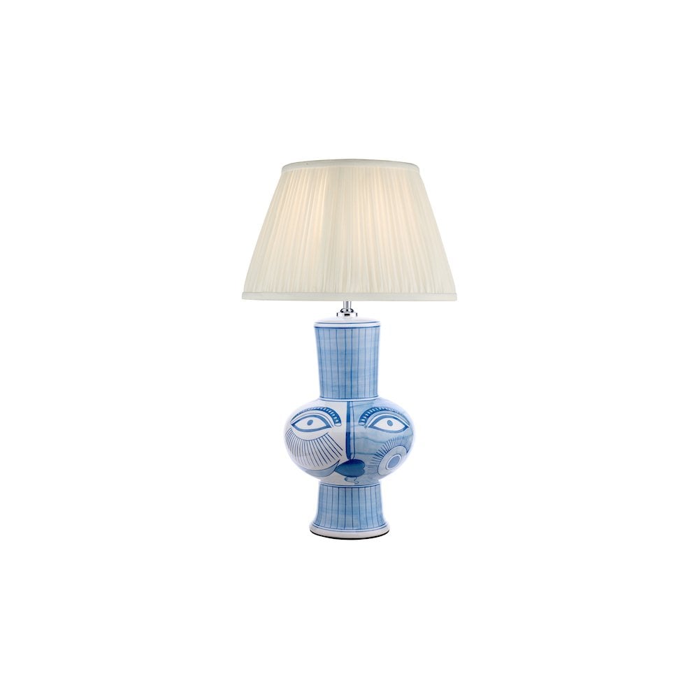 Dar PIC4323-ULY1615 Picasso Table Lamp Ceramic With Shade – Solihull ...