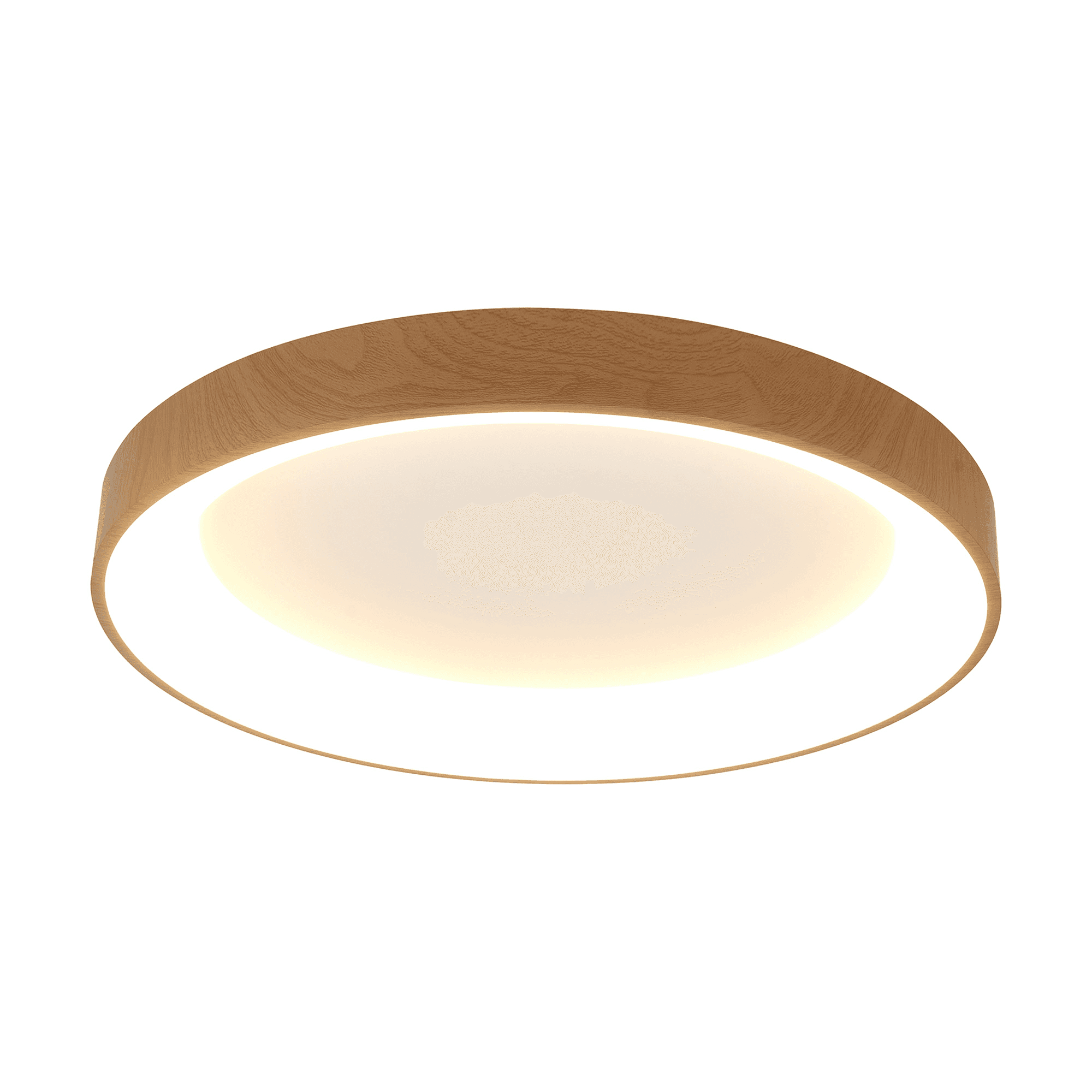Mantra M8586 Niseko II Ring LED Flush Ceiling Light 65cm Remote Contro ...