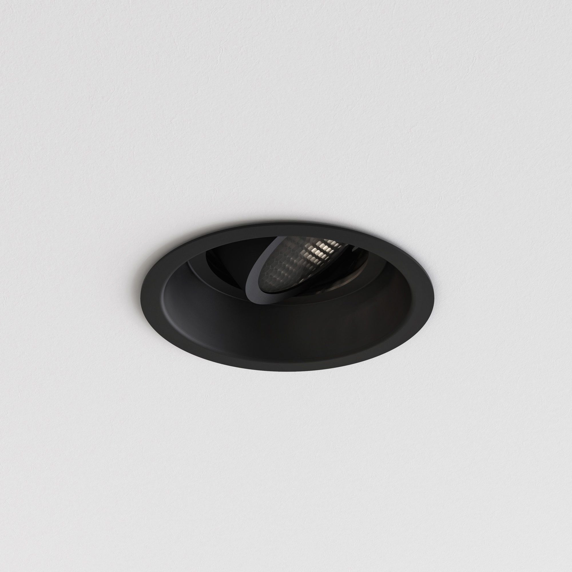 Astro 1249041 Minima Slimline Round Adjustable Downlight Matt Black ...